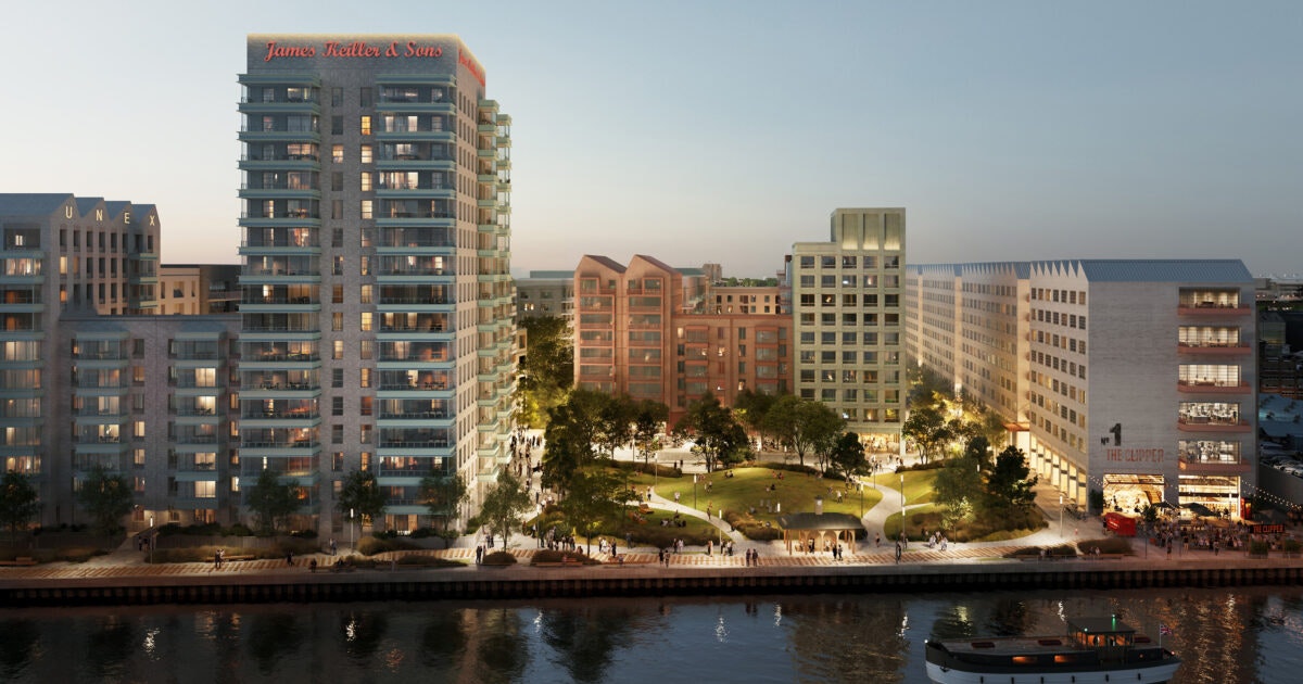 Thames Road: A new riverside quarter for Newham | Howells