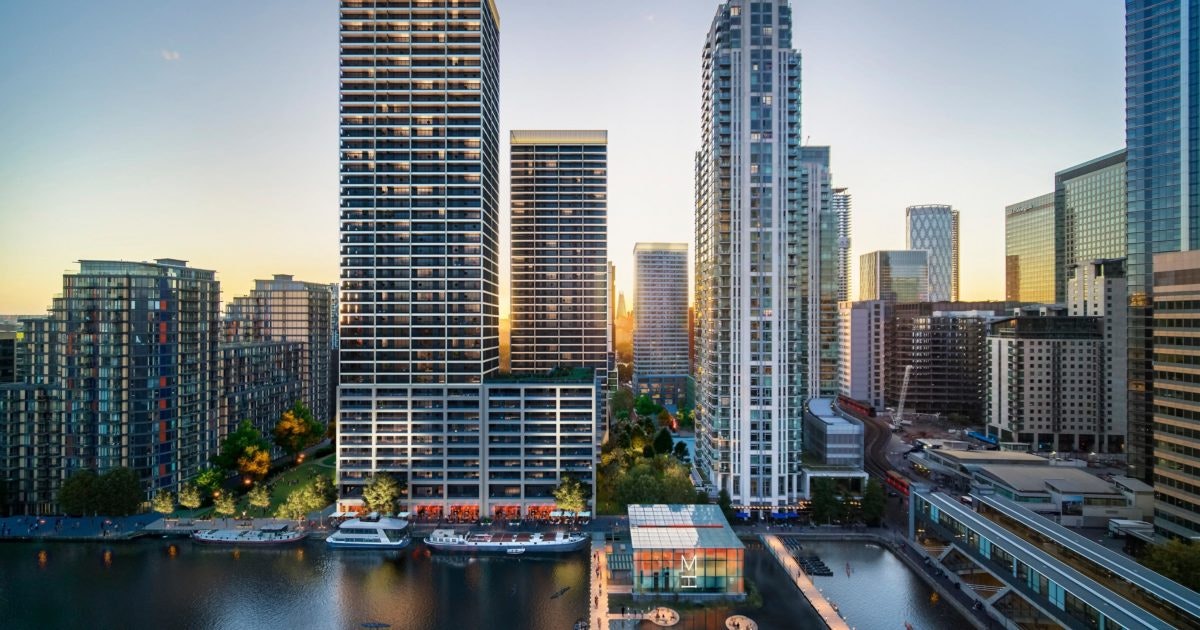 Mill Harbour, Canary Wharf, London | Howells