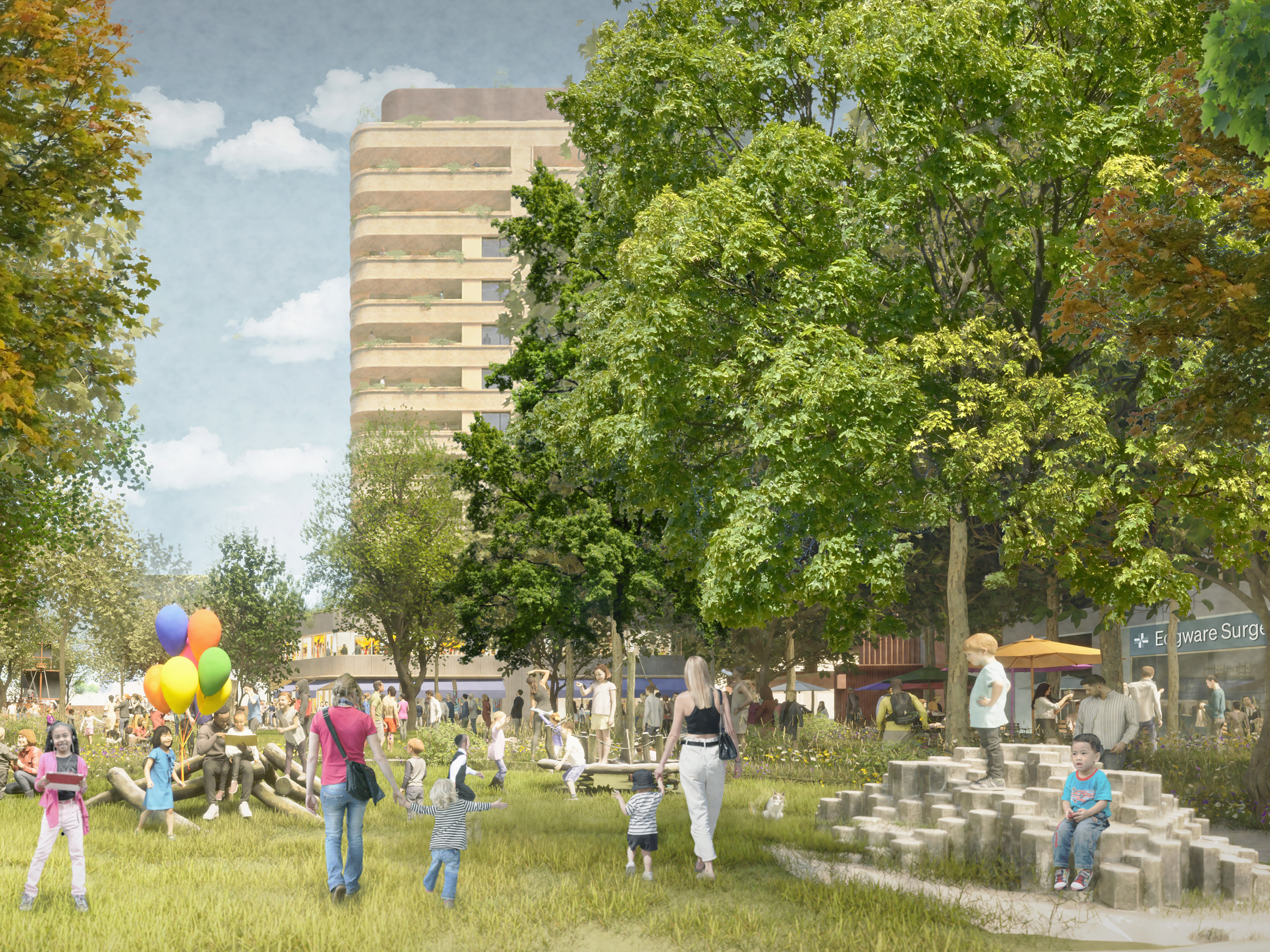 Edgware Town Centre, London | Howells